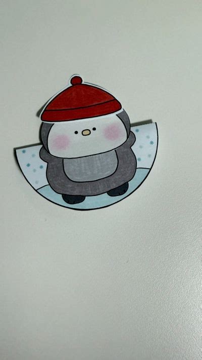 유치원 어린이집 겨울 만들기 도안 공유 네이버 블로그