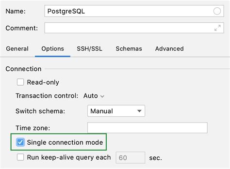 Configure Database Connections AppCode Documentation