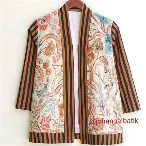 Ide Atasan Lurik Desain Blus Model Baju Wanita Model Pakaian