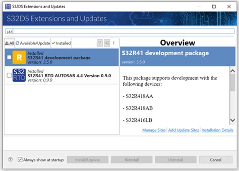 Howto Create A Blinking Led Application Project For S32r41 Using S32