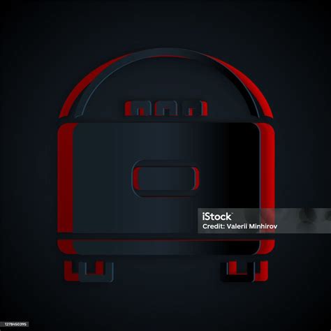 검은색 배경에 격리된 스테레오 스피커 아이콘을 종이 잘라냅니다 사운드 시스템 스피커 음악 아이콘입니다 음악 기둥 스피커베이스 장비 종이 아트 스타일 벡터 3차원 형태에 대한