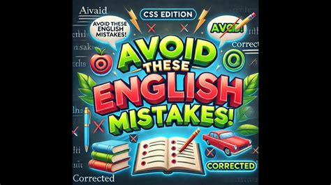 Mastering Css English Common Mistakes And Easy Fixes Youtube