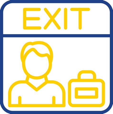 Exit Interview Vector Icon Design 16327108 Vector Art At Vecteezy