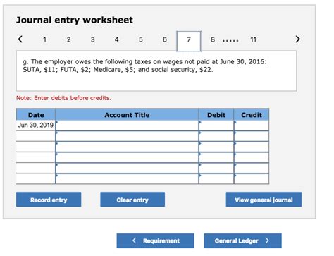 Solved General Ledger Problem 12 1 The June 30 2019 Chegg Com