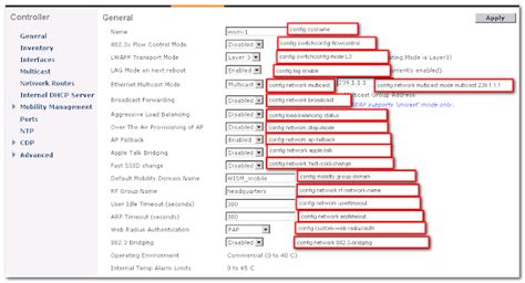 Wireless LAN Controller Cheatsheet GUI To CLI Security And Network Management Cisco