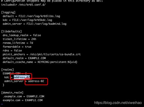 安装配置kerberosnfxiwh的博客 Csdn博客
