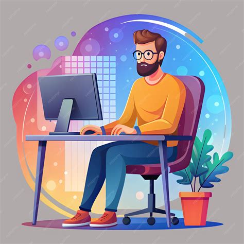 Free Vector Software Interface Coding And Programming System