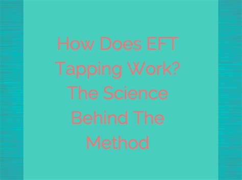 Eft Tapping For Weight Loss Personal Online Coaching