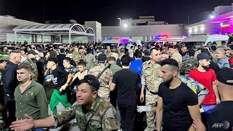 មនុស្សជាង១០០នាក់ស្លាប់ និង១៥០នាក់រងរបួសក្នុងភ្លើងឆេះក្នុងពិធីមង្គលការនៅអ៊ីរ៉ាក់ សុីសុីថាមស៍