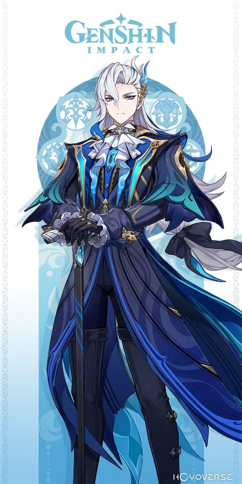 Neuvillette Genshin Impact Impact Anime Guys Character Design