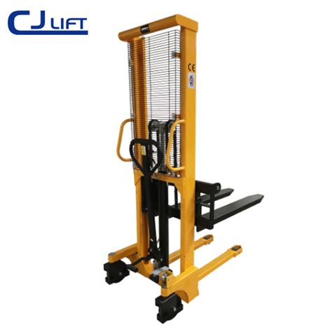 Cjlift Hydraulic Manual Stacker Syc1020 2ton Capacity With Ce Certification Stacker And Manual