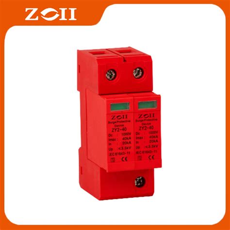 DC Solar SPD V Ka Surge Protector Surge Protection Device PV System Lightning Surge