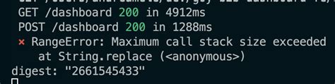 Reactjs Getting Rangeerror Maximum Call Stack Size Exceeded Stack