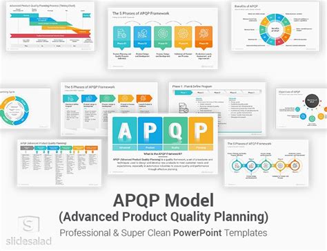 APQP Framework PowerPoint Template SlideSalad