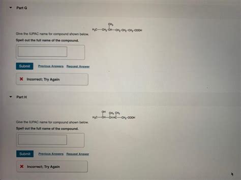 Solved Give The Iupac Name For Compound Shown Below Spell