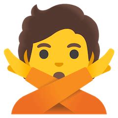 🙅 Person Gesturing No Emoji Meaning Copy And Paste