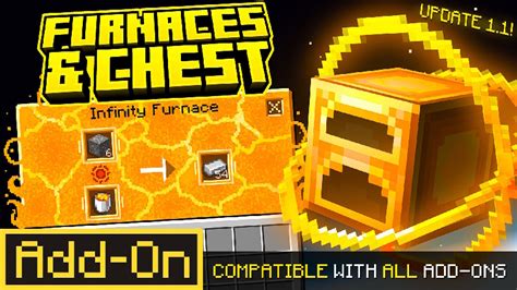 Furnaces And Chests Add On By Vatonage Minecraft Bedrock Marketplace