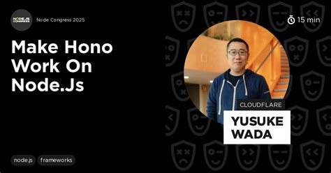Make Hono Work On Nodejs By Yusuke Wada