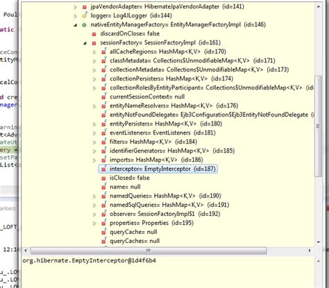 Java Hibernate Jpa Interceptor Doesnt Get Call Stack Overflow