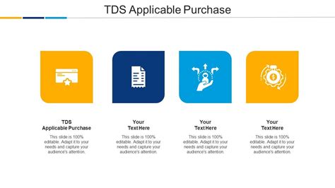 TDS Applicable Purchase Ppt Powerpoint Presentation Gallery Cpb Presentation Graphics