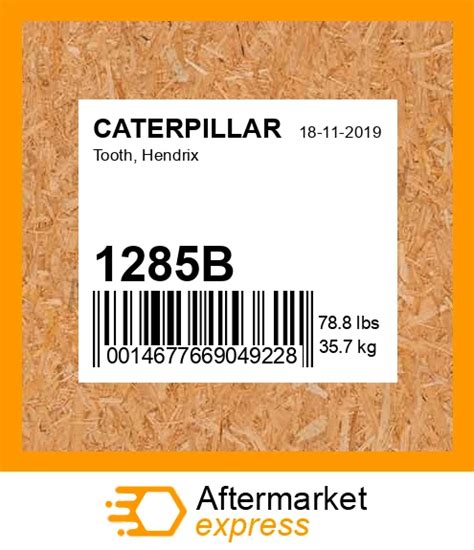 1285b Tooth Hendrix Fits Caterpillar Price 32670 Stock Florida