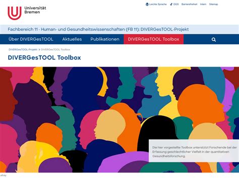 Toolbox For Assessing Sexgender Diversity In Quantitative Health Research Universität Bremen Toolbox For Assessing Sexgender Diversity In Quantitative Health Research Universität Bremen