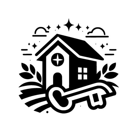 Key House Symbol Vector Art Icons And Graphics For Free Download