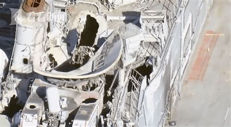 美国“准航母”连烧5天报废 新兵被判无罪当庭痛哭 搜狐大视野 搜狐新闻