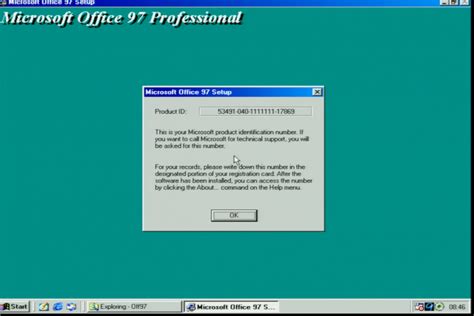 Dos Days Microsoft Office 97 1996