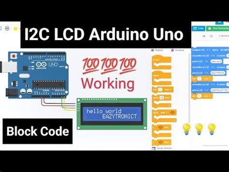 Tinkercad Lcd I C Lcd Tinkercad Arduino Lcd Tinkercad Code Tinkercad Lcd Hello World