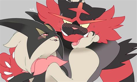 Meowscarada And Incineroar Pokemon Drawn By Vergolophus Danbooru