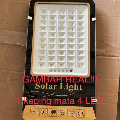 Jual Lampu Jalan Solar Cell Lampu Pju Watt Solar Panel Two In One Putih Jakarta Barat