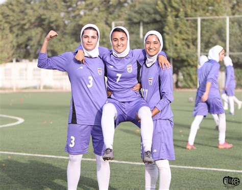 مصاف تیم ملی فوتبال زنان ایران و بلاروس در تهران ورزش سه