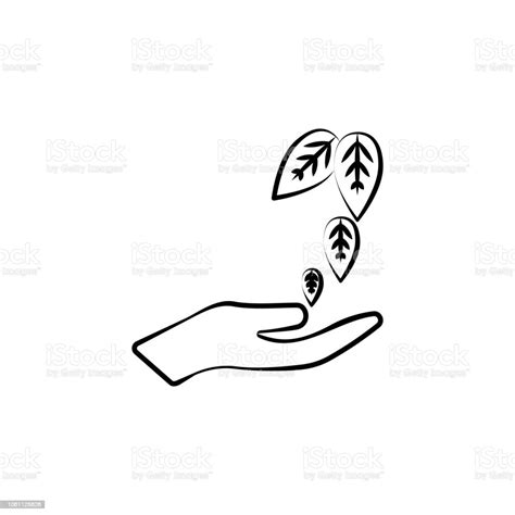 그린 티 손 아이콘입니다 차 아이콘 모바일 개념 및 웹 응용 프로그램의 요소입니다 그려진된 차를 손 손을 아이콘 웹 및 모바일에