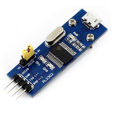 Waveshare Pl2303 Usb Uart 보드 통신 모듈 Usb To Ttl Usb To Serial Port Mini 공영 방송