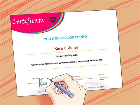 3 Ways To Make A Certificate WikiHow