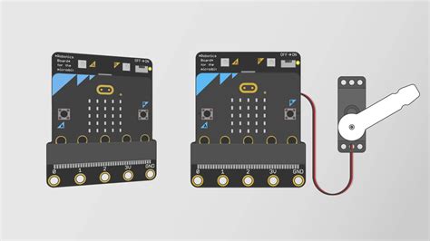 code two micro bits as a servo remote controller — micro bit coding cards kickstart strawbees