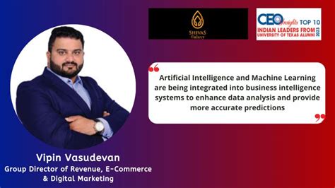 Ceo Insights On Linkedin Vipin Vasudevan Streamlining Hotel Management Via Technology