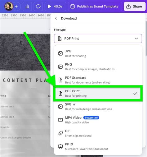 How To Save Canva Designs As PDF Files Step By Step