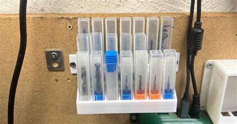 CNC Router Bit Holder Wall Mount By Djos 1475 Download Free STL Model Printables Com