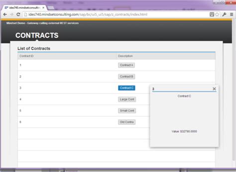 use sap gateway and sapui5 to connect to external systems mindset