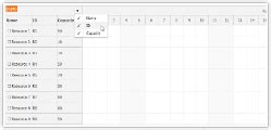 Row Header Columns Tutorials DayPilot Code