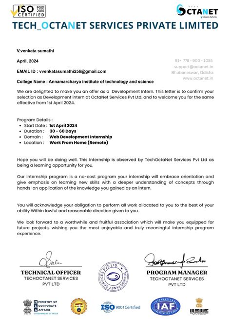 v venkata sumathi on linkedin octanet webdevelopment