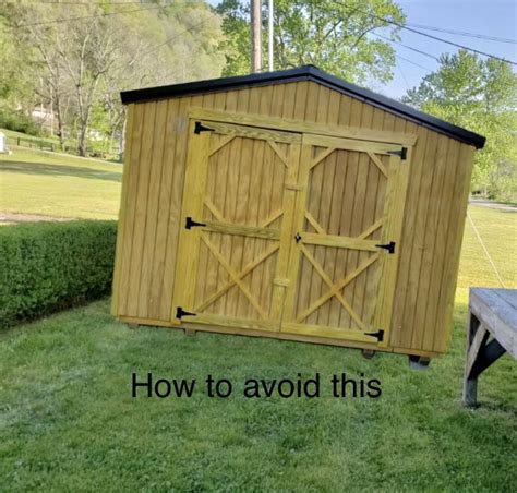 How Can I Level A Slight Incline For A Tuff Shed My Tuff Shed Arrives Next Week And My Site Is