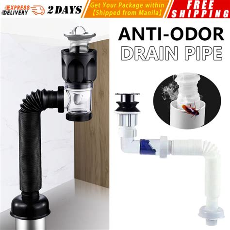Anti Odor Expandable Flexible Universal Sink Drain Pipe Wash Basin