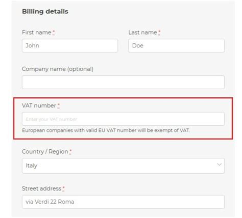 How To Add A VAT Number Field To The WooCommerce Checkout