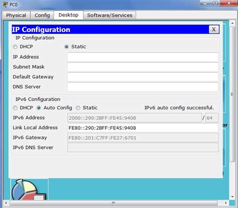 How To Enable IPv Stateless Autoconfiguration In Packet Tracer Simulator Techglimpse