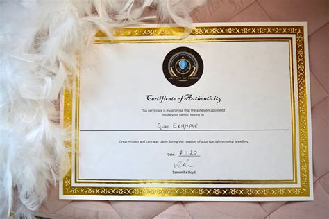 Certificate Of Authenticity Etsy UK