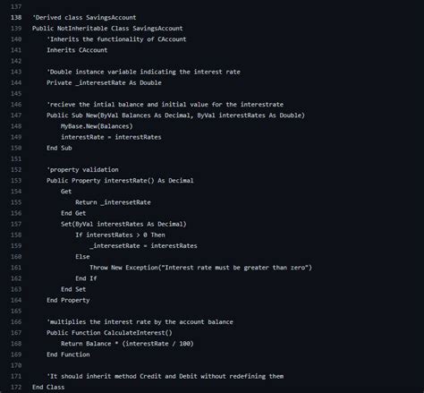 Solved Vb Module Only 109 Account Inheritance Hierarchy Create An Course Hero