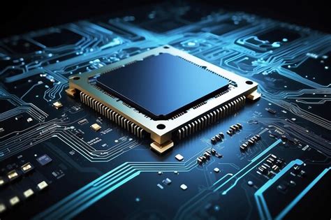 Premium Photo Technology Circuit Processor Innovation Network Concept